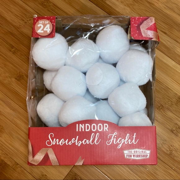 Games | Indoor Snowball Fight In A Box | Poshmark